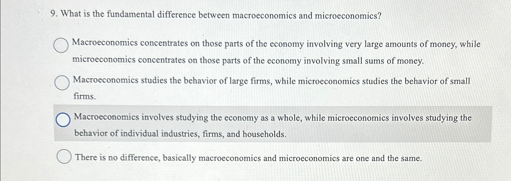 Solved What is the fundamental difference between | Chegg.com