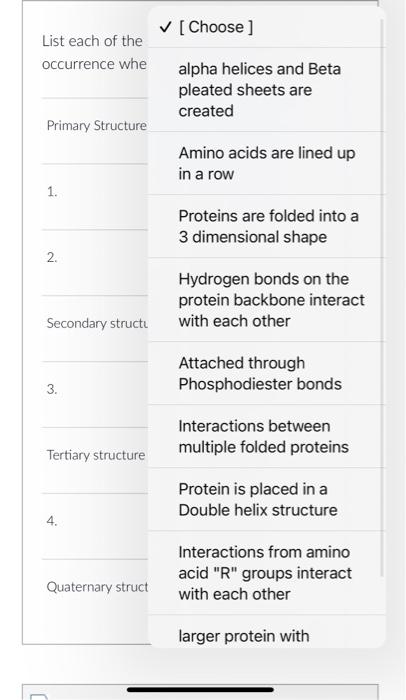 Solved List each of the statements in order of occurrence | Chegg.com
