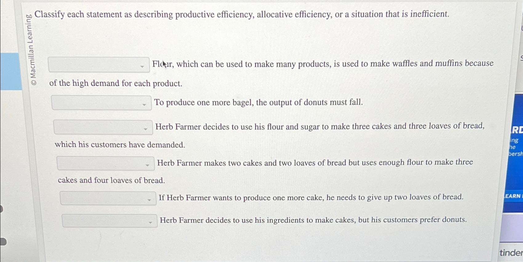 Solved Classify each statement as describing productive | Chegg.com