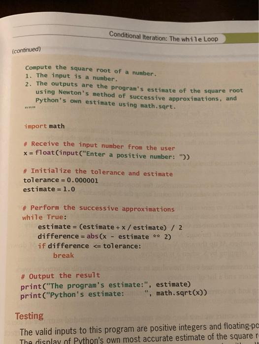 Solved Conditional Iteration The While Loop Continued 6752