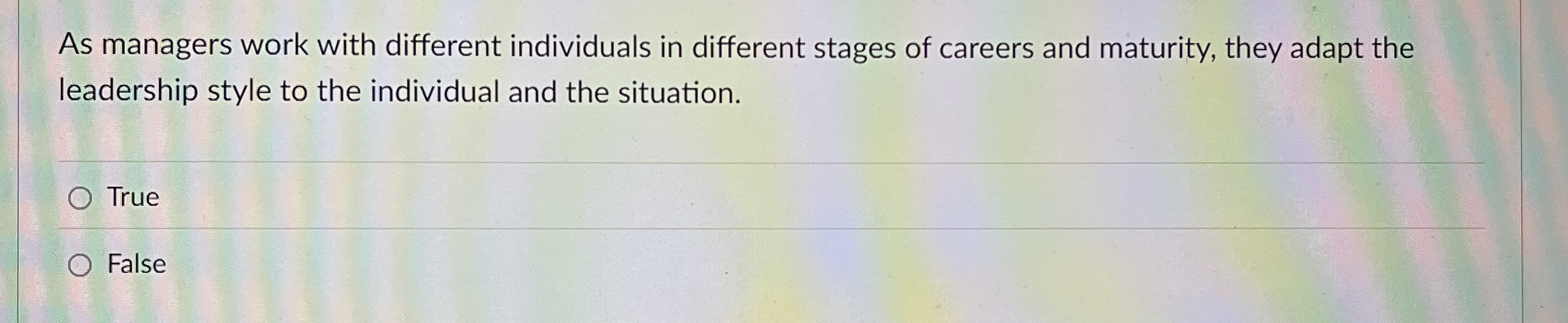 Solved As managers work with different individuals in | Chegg.com