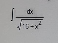Solved ∫﻿﻿dx16+x22 | Chegg.com