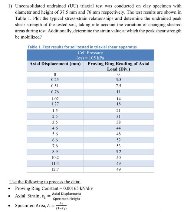 Solved Foundation Engineering Calculate this question with | Chegg.com