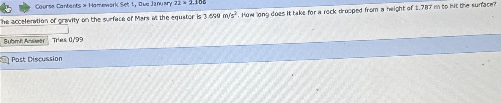 Solved Course Contents $ Homework Set 1 , Due January | Chegg.com Solved Course Contents $ Homework Set 1 , Due January | Chegg.com