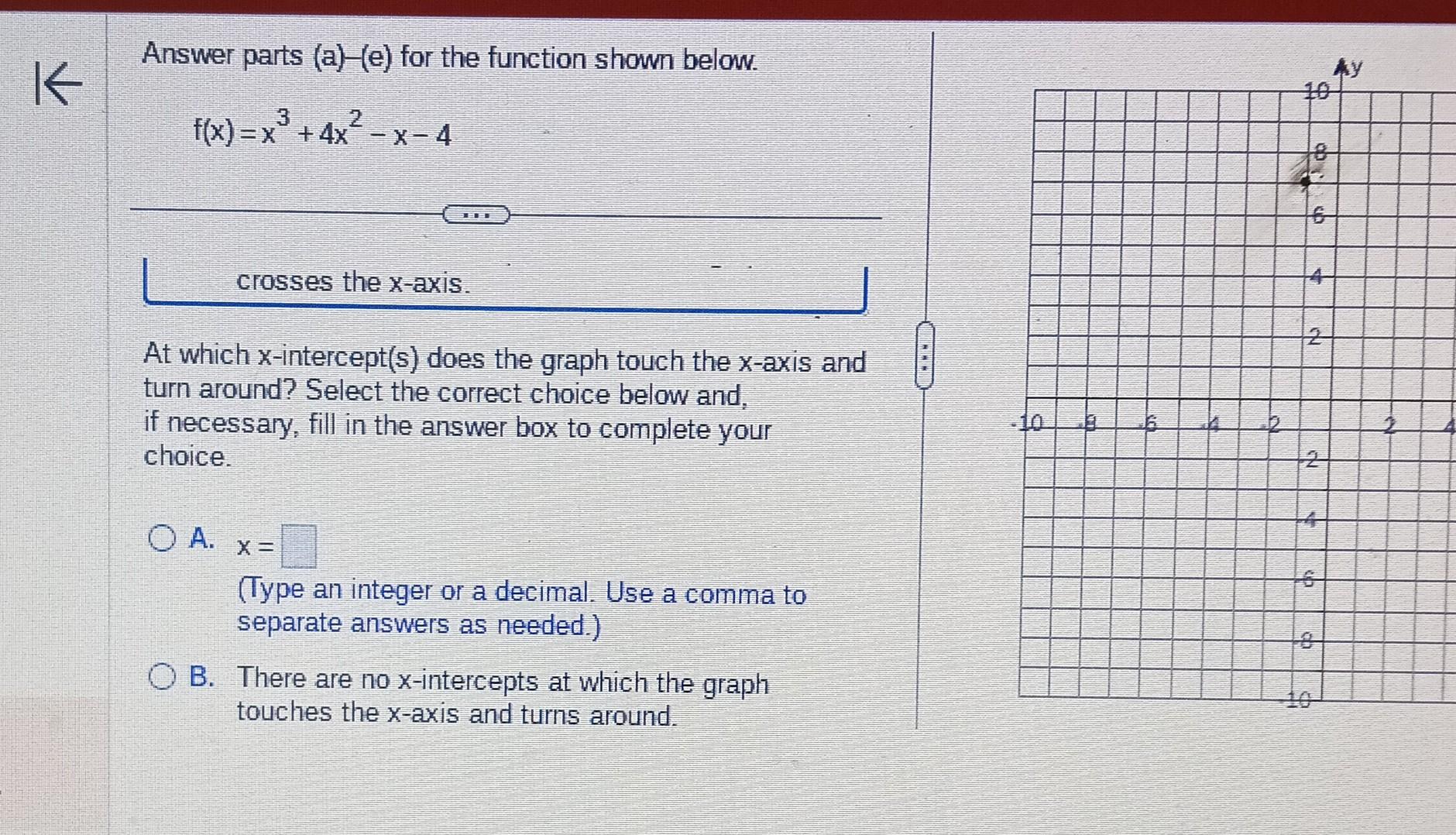 Solved Answer parts (a)-(e) for the function shown below. | Chegg.com