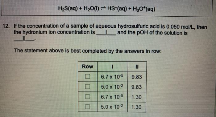 Solved SO2(g) + H2O(= H2SO3(aq) 1. The K, of the conjugate | Chegg.com