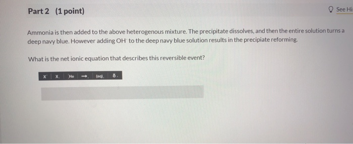 Solved 17 Question (2 points) Consider a pale blue solution | Chegg.com