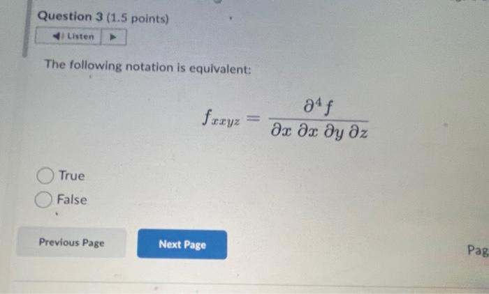 Solved The following notation is equivalent: | Chegg.com