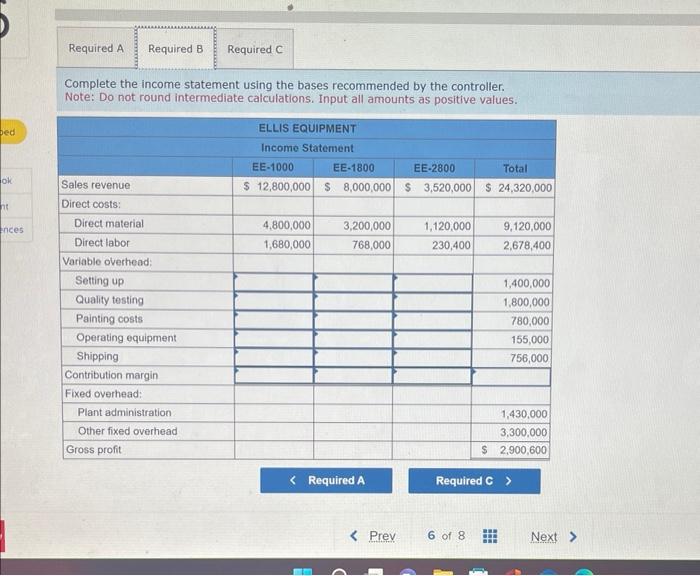 Problem 9-59 (Static) Adopting an Activity-Based | Chegg.com