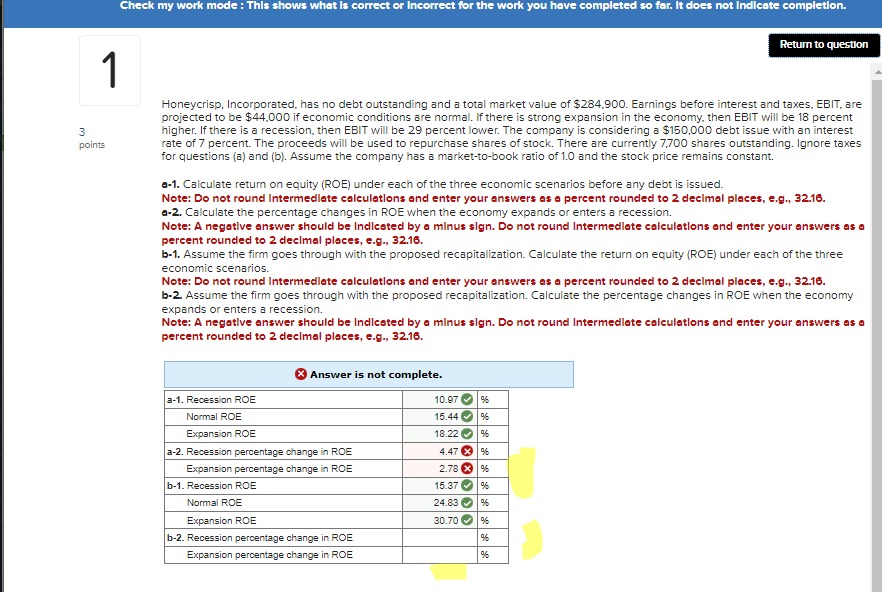 Solved Return to questionHoneycrisp, Incorporated, has no | Chegg.com