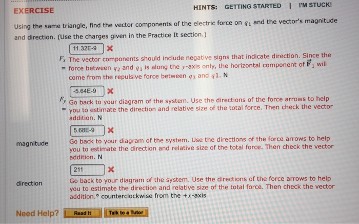 Solved EXERCISE HINTS: GETTING STARTED I'M STUCK! Using the | Chegg.com