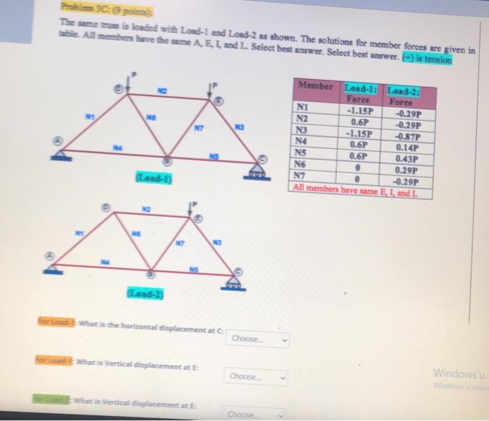 Solved Problem 3-point) The same time is loaded with Load-1 | Chegg.com