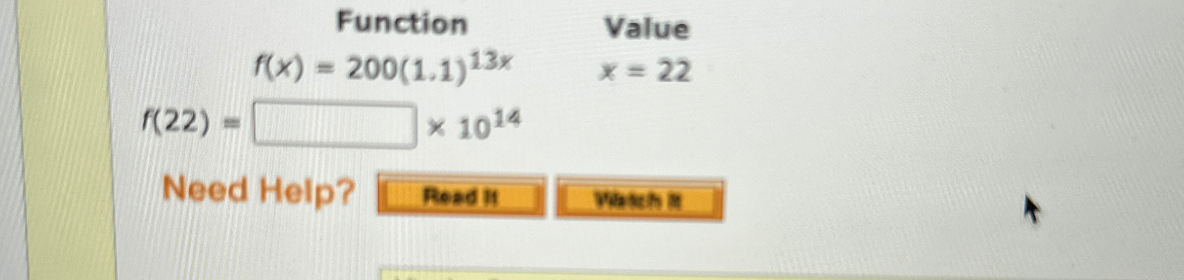 Solved Function Value | Chegg.com