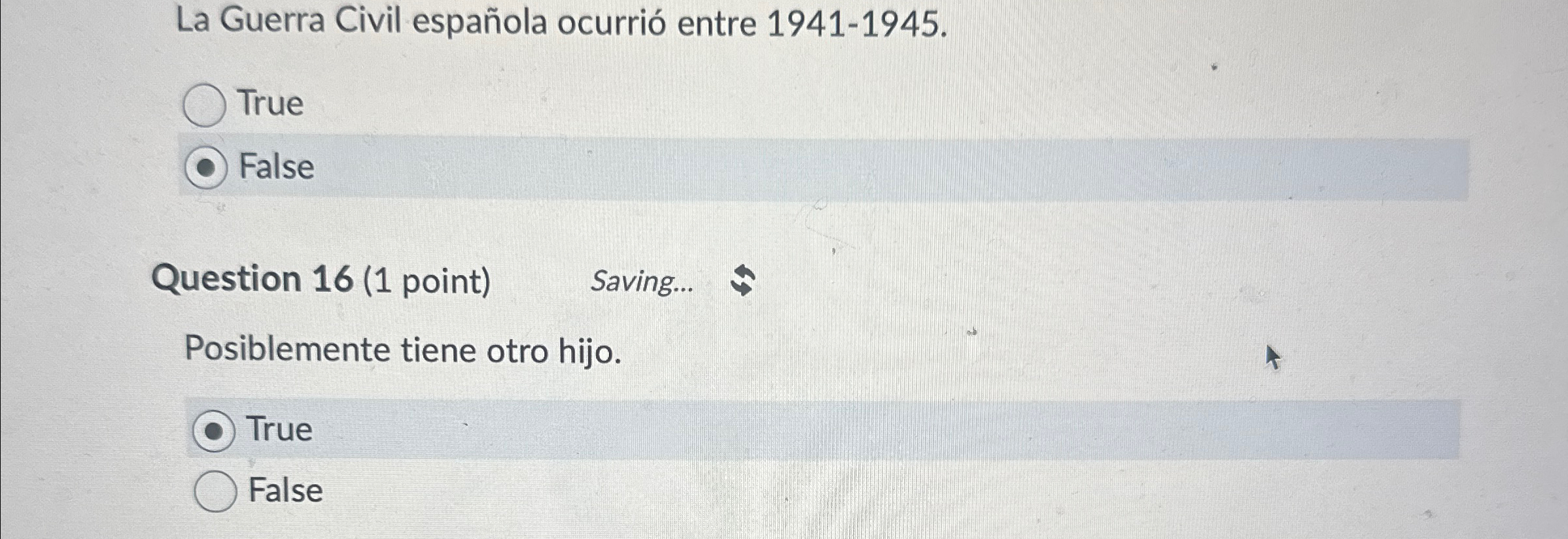 Solved La Guerra Civil española ocurrió ﻿entre | Chegg.com