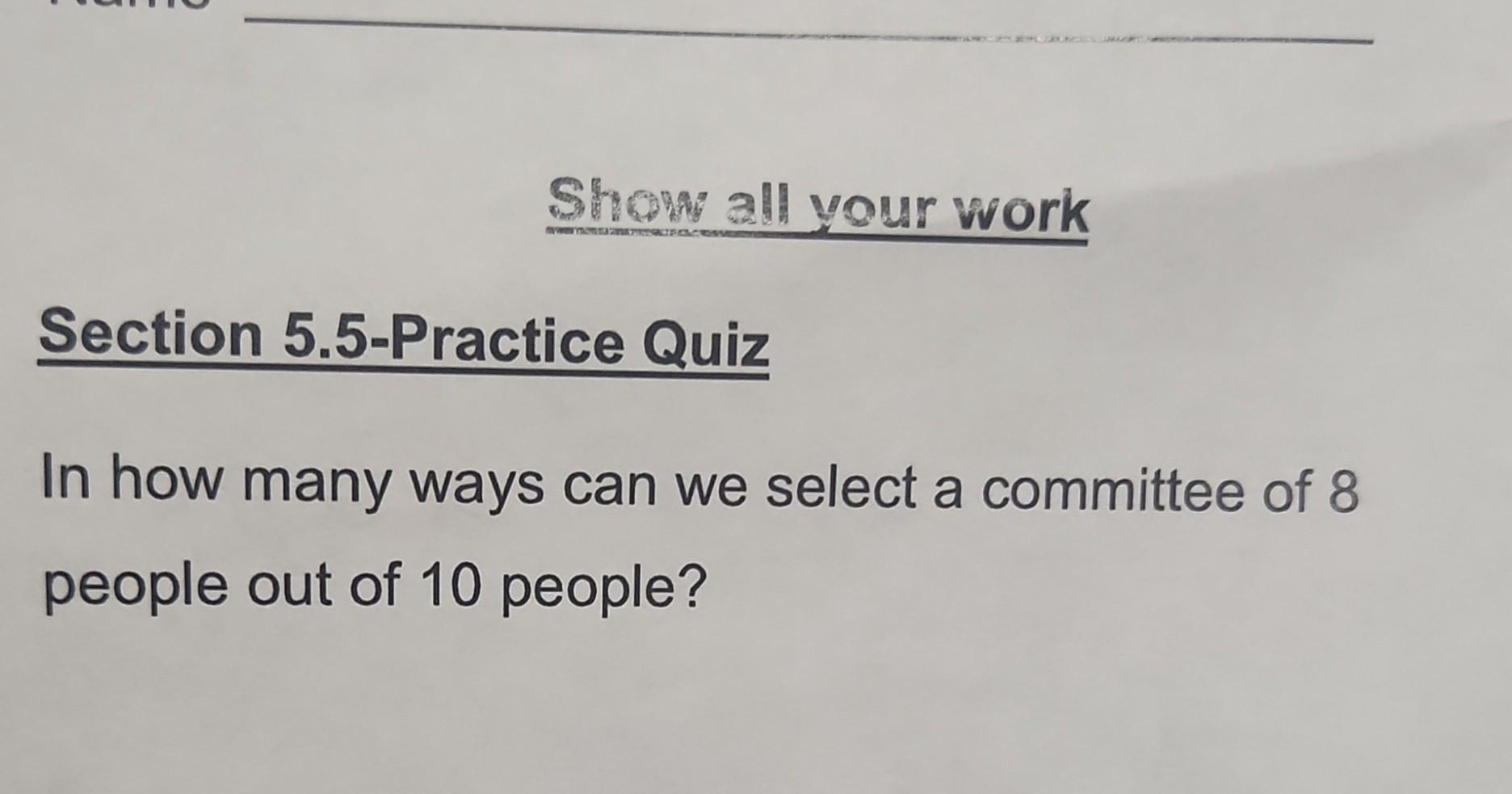Solved In how many ways can we select a committee of 8 | Chegg.com