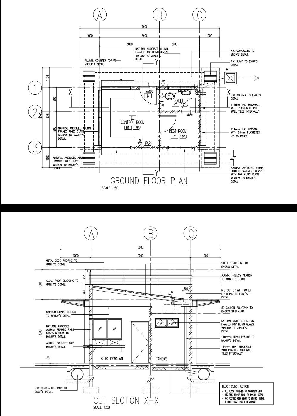 Solved a) By using highlighter, propose structural ground | Chegg.com