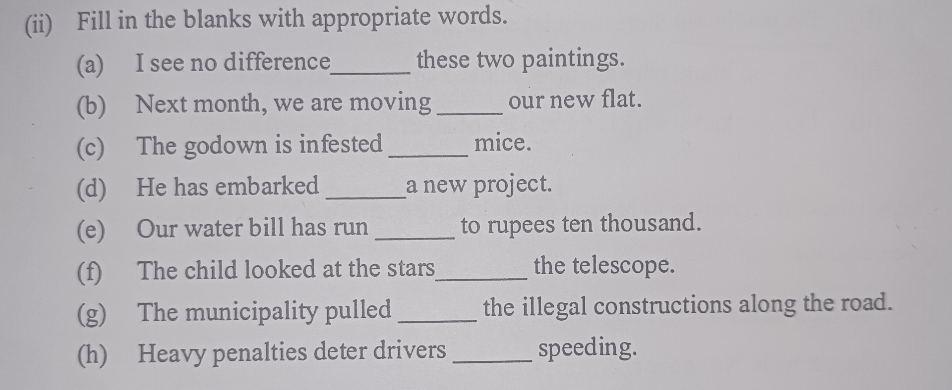 Solved fill in the Blanks with appropriate words | Chegg.com