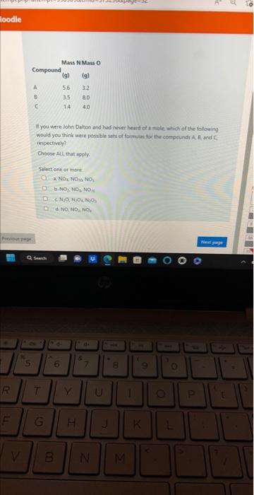 Solved If you were lohn Dahee and had never heat de t mole | Chegg.com