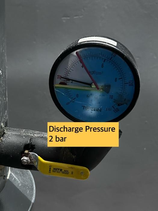 Solved Hi I want to diagnose why my pump when running, the | Chegg.com