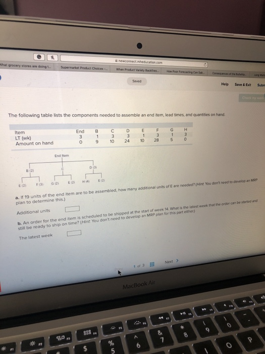 Solved newconnect medication.com What grocery stores are | Chegg.com