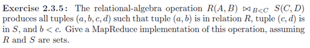 Solved Exercise 2.3.5: The relational-algebra operation | Chegg.com