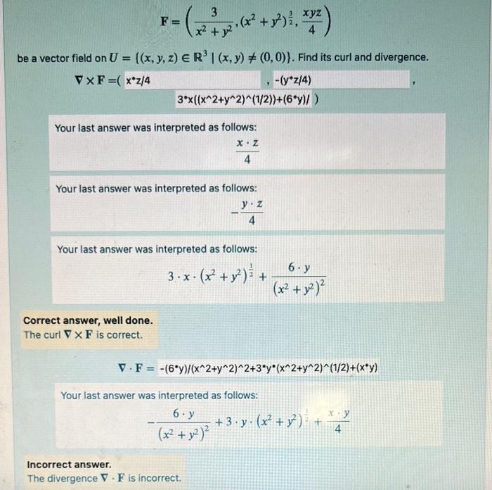 Solved Im unsure to why my answers are incorrect. Any help | Chegg.com