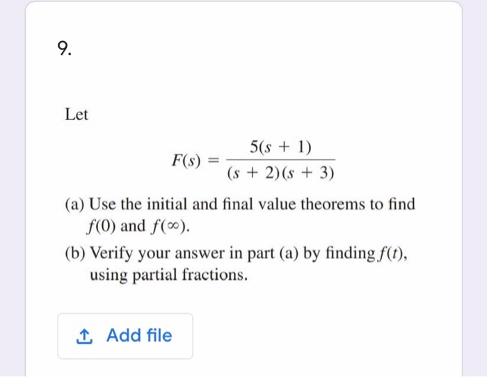 Solved 6. Do not use MatLab or Octave Determine the inverse | Chegg.com