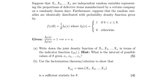 Solved Suppose that x1,x2,dots,xn ﻿are independent random | Chegg.com
