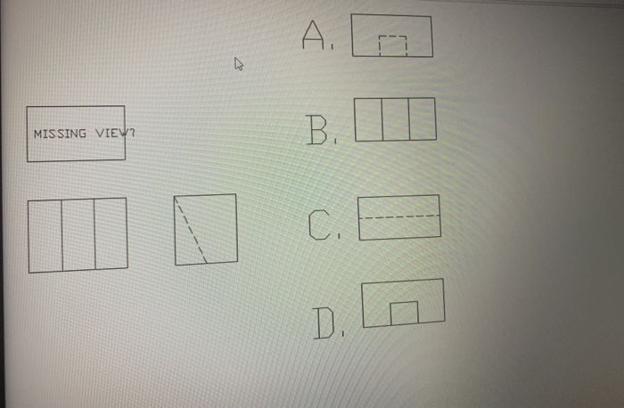Solved ☺ MISSING VIEW? ☺ A | Chegg.com