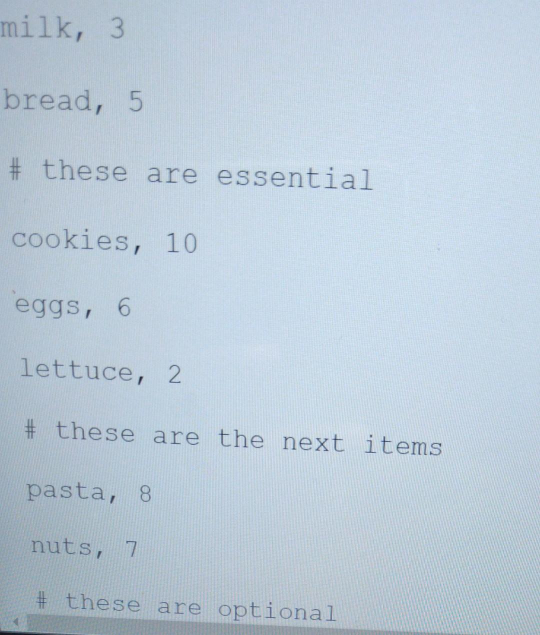 Solved Add a function named readfile() to your program that | Chegg.com