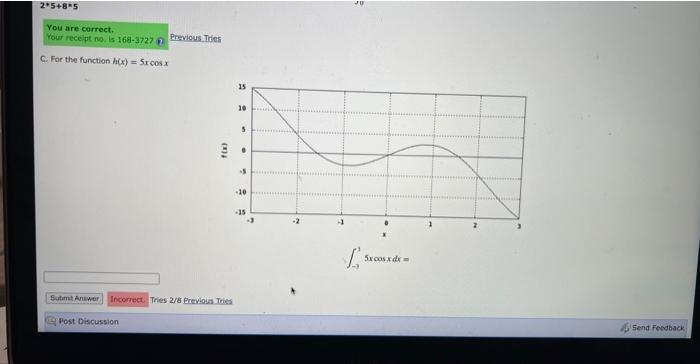 Solved For each exercise below, evaluate the definite | Chegg.com