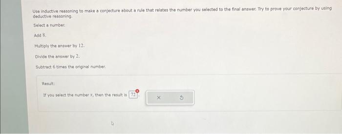 Solved Use inductive reasoning to make a conjecture about a | Chegg.com