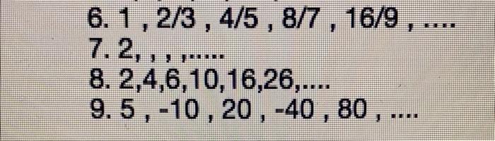 Solved Use inductive reasoning to predict the next three | Chegg.com