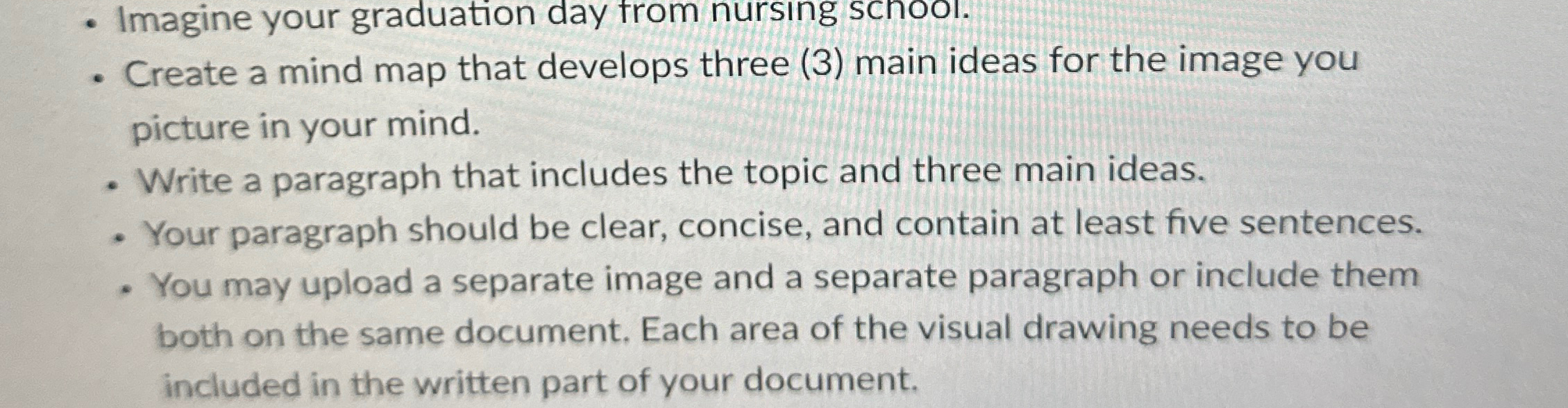 Solved Create a mind map that develops three (3) ﻿main ideas | Chegg.com