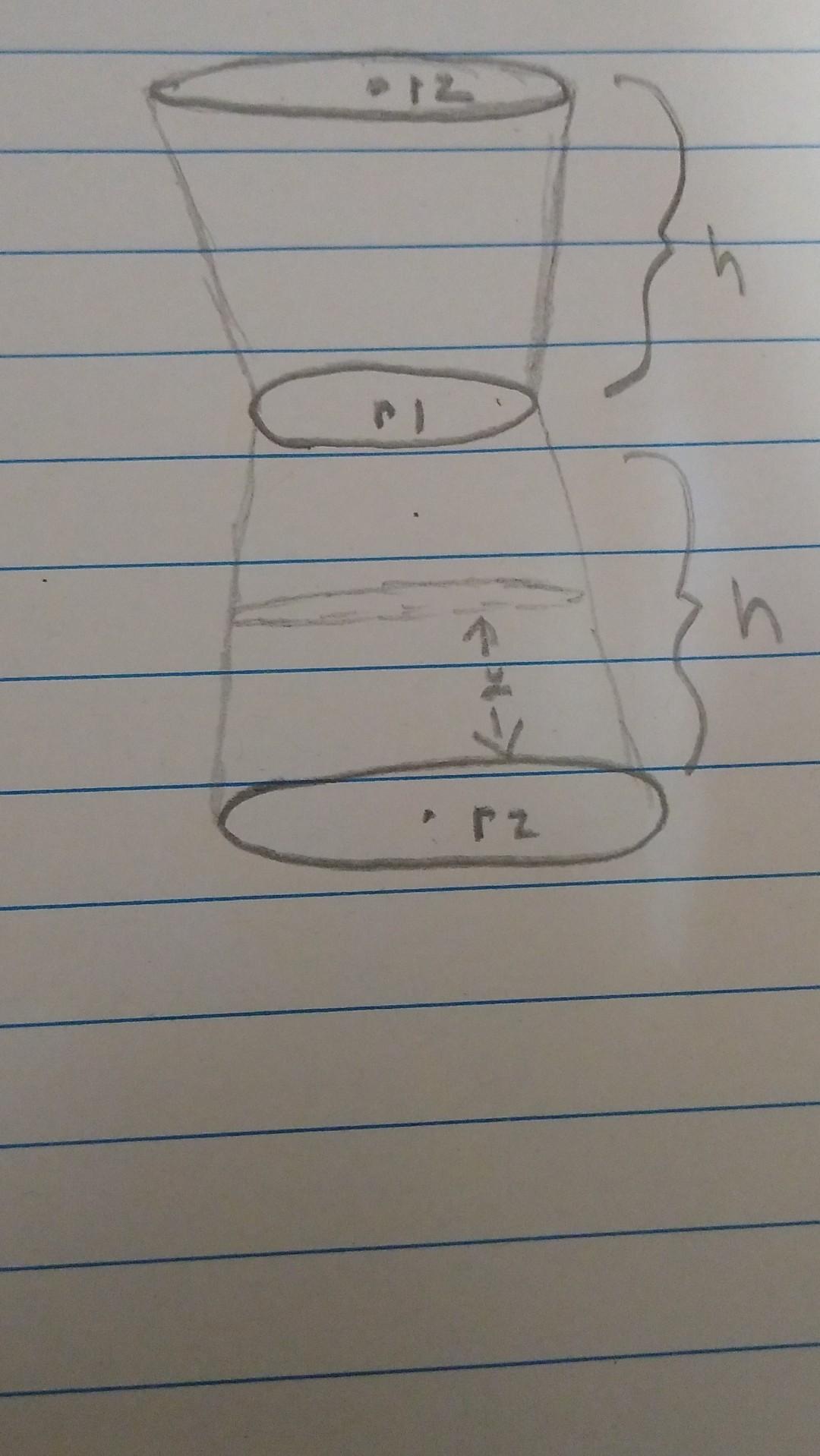 Solved Calculate the time needed to empty the container by | Chegg.com