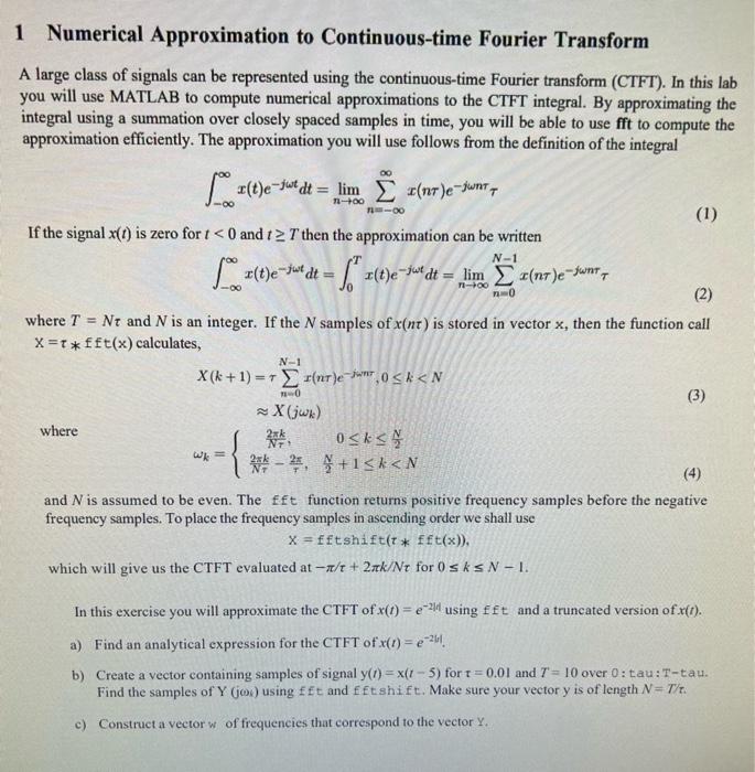 Solved In this section you will examine amplitude modulation | Chegg.com