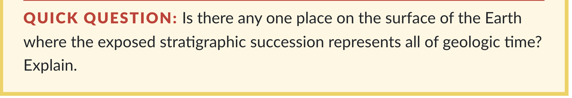 Solved Answer this question: QUICK QUESTION: Is there any | Chegg.com