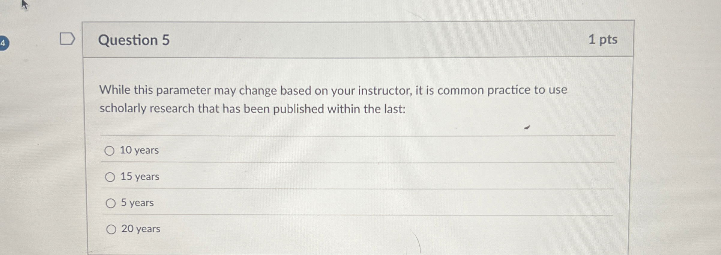 Solved Question 51 ﻿ptsWhile this parameter may change based | Chegg.com