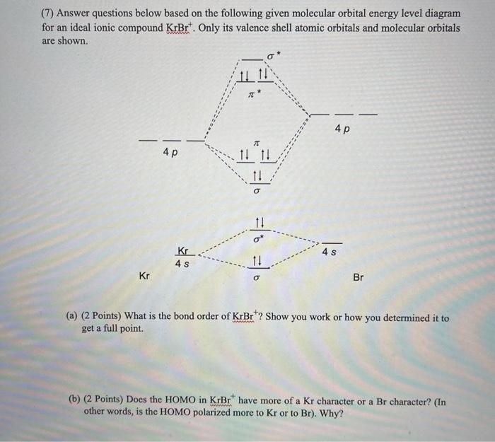Solved (7) Answer questions below based on the following | Chegg.com