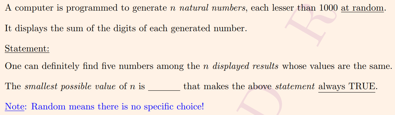 Solved A computer is programmed to generate n ﻿natural | Chegg.com