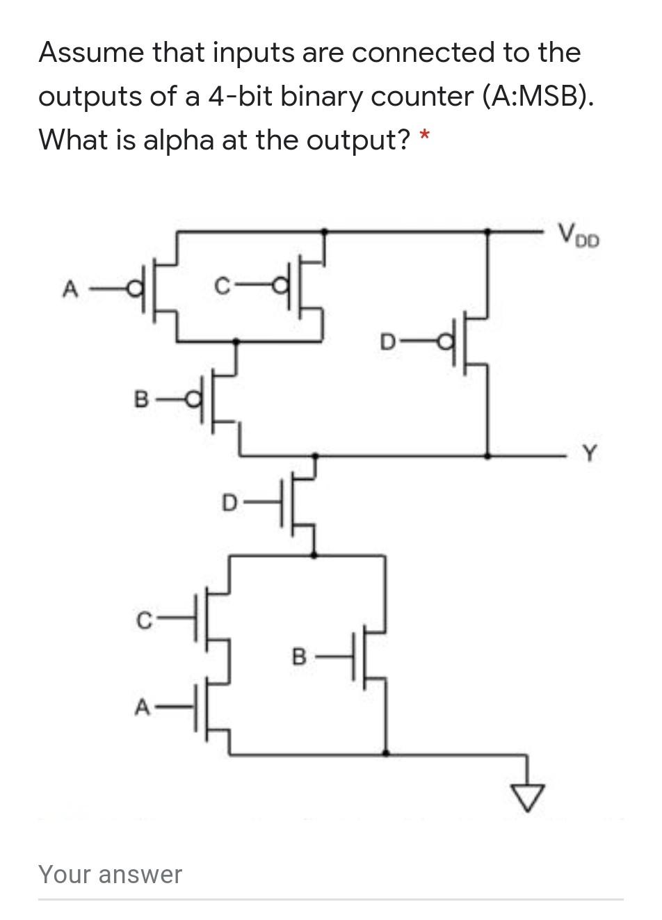 Solved Assume that inputs are connected to the outputs of a | Chegg.com