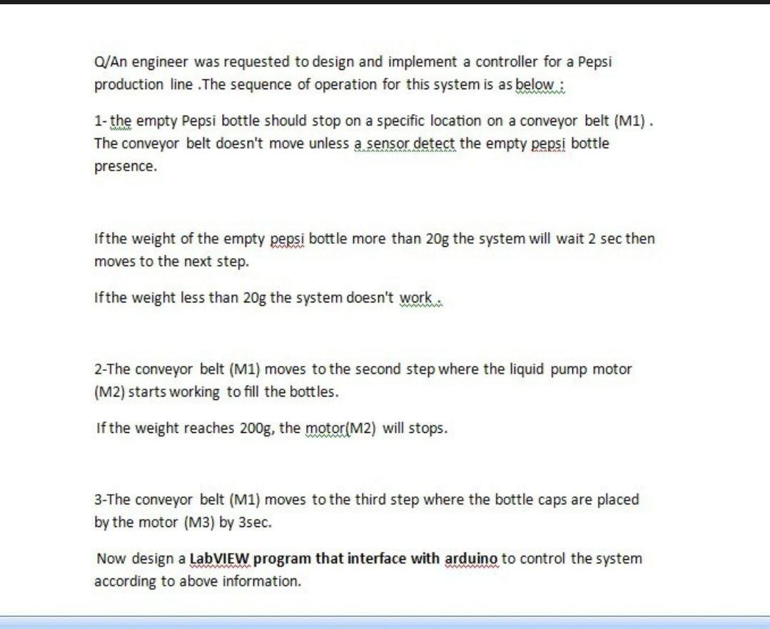 Solved Subject : LABVIEW ( solve the question using LABVIEW | Chegg.com