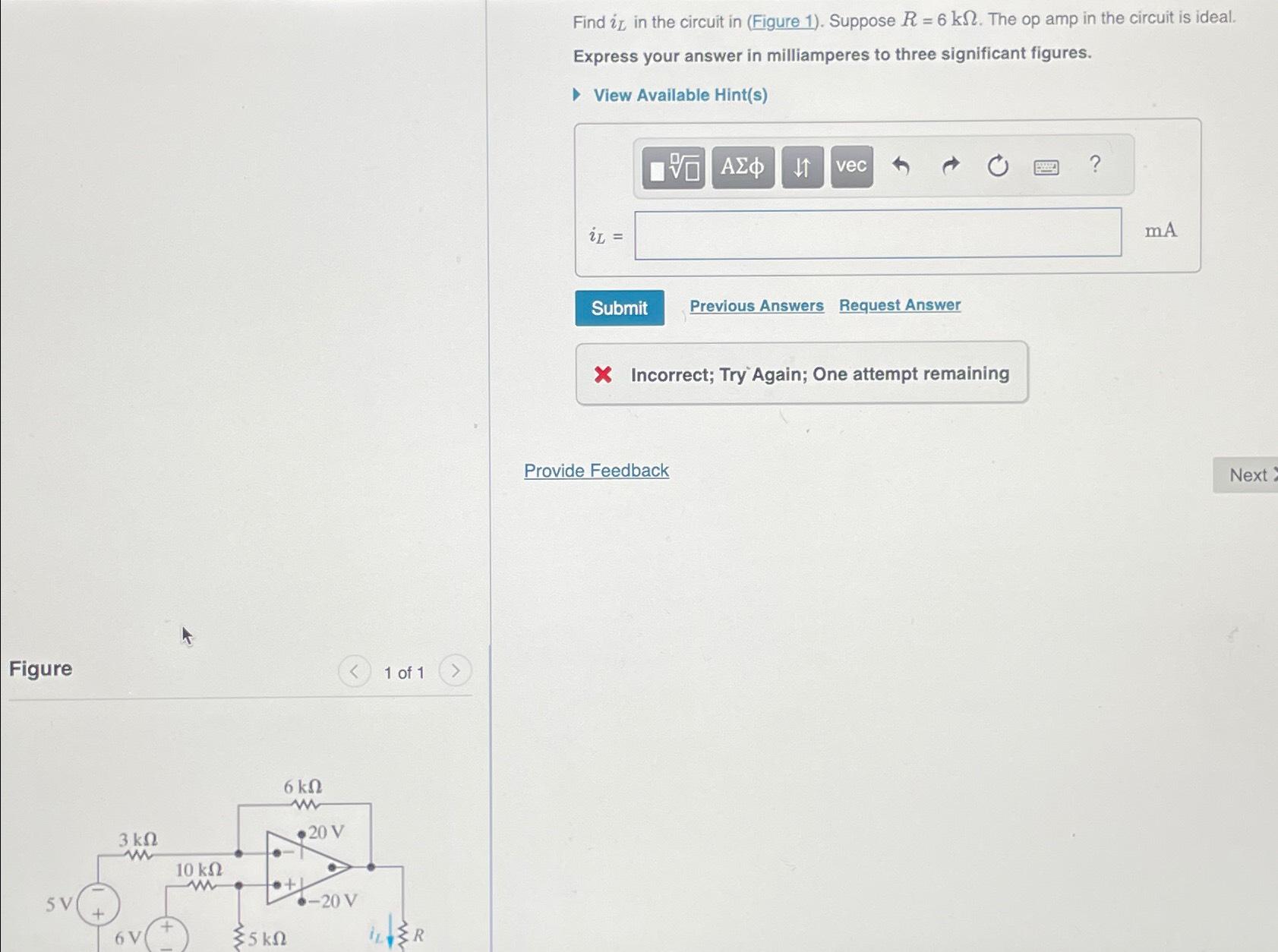 Solved Find iL ﻿in the circuit in (Figure 1). ﻿Suppose | Chegg.com