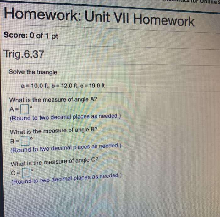 Solved nes Homework: Unit VII Homework Score: 0 of 1 pt | Chegg.com