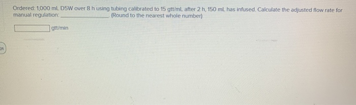 Solved Calculate the amount to administer: Ordered: | Chegg.com