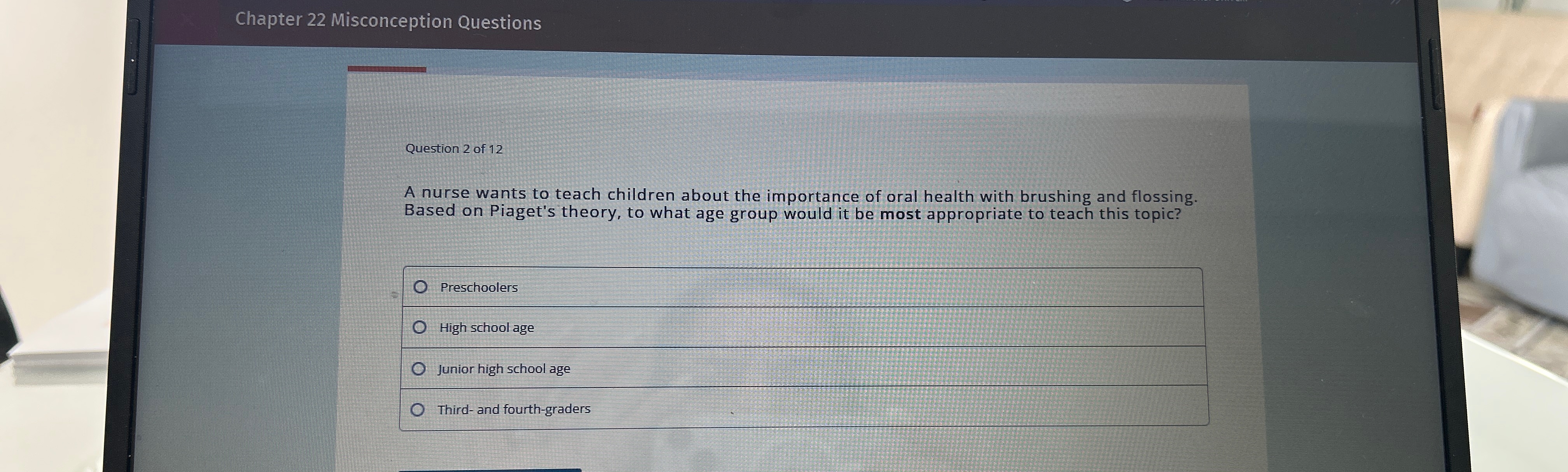 Solved Chapter 22 ﻿Misconception QuestionsQuestion 2 ﻿of 12A | Chegg.com