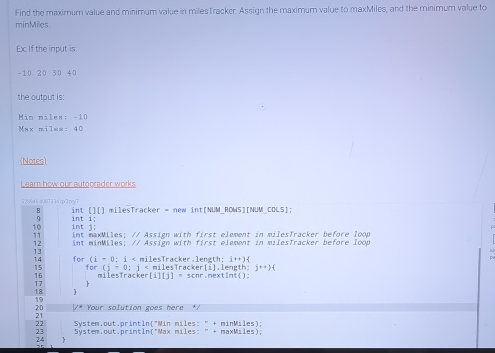 Solved Find the maximum value and minimum value in | Chegg.com