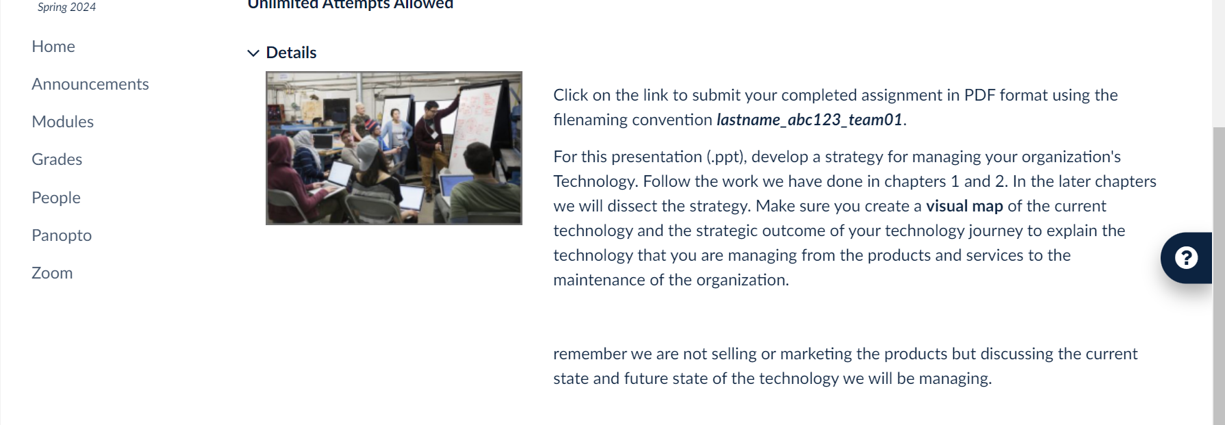 Solved For this presentation (.ppt), ﻿develop a strategy for | Chegg.com