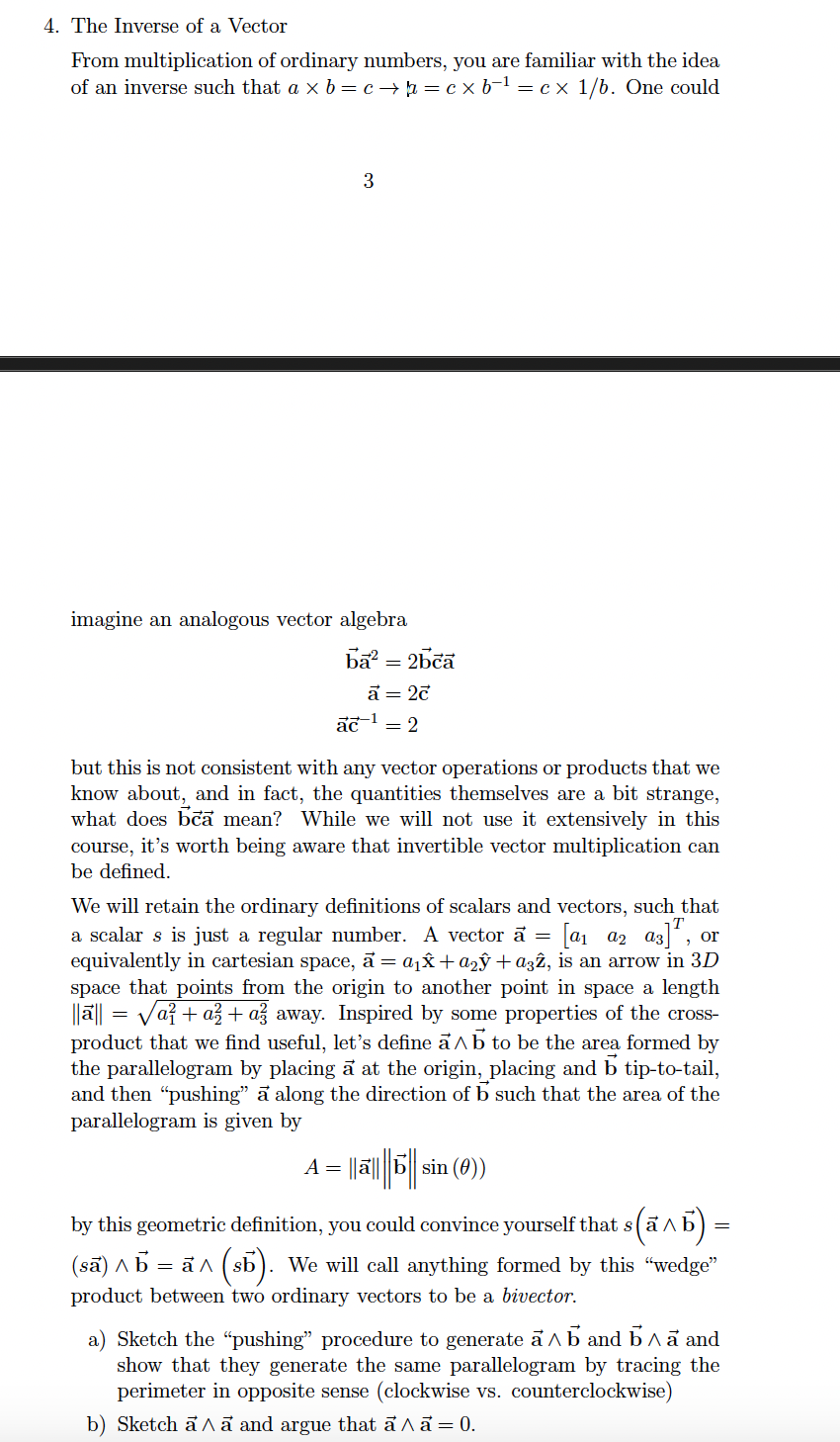 Solved Please answer and explain all parts . | Chegg.com