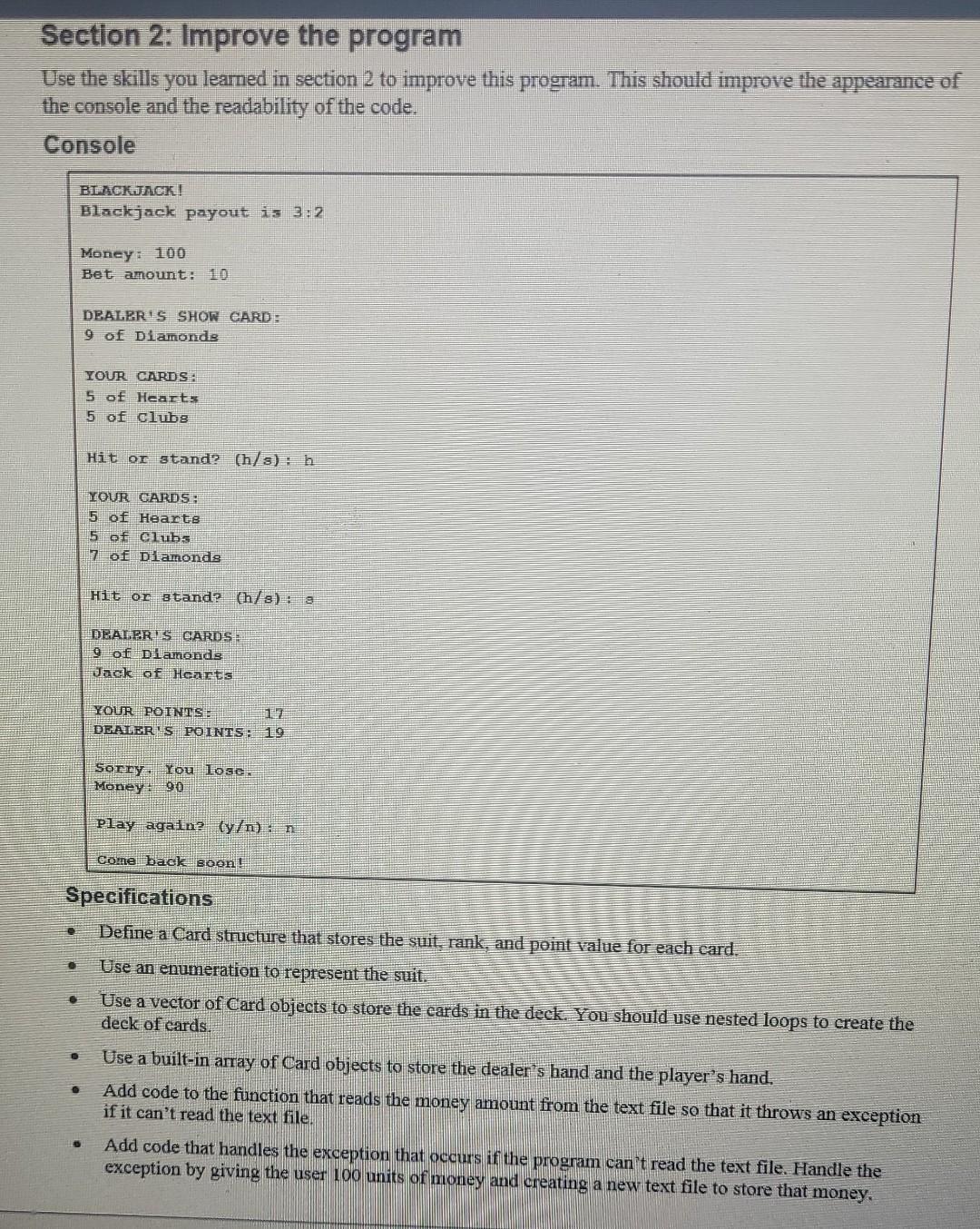 Solved hello, can you please do it in c++.c++ in the | Chegg.com